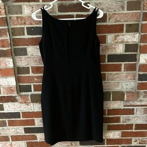 CDC | Dresses | Cdc Black And Rose Red Embroidered Cocktail Dress Nwot ...